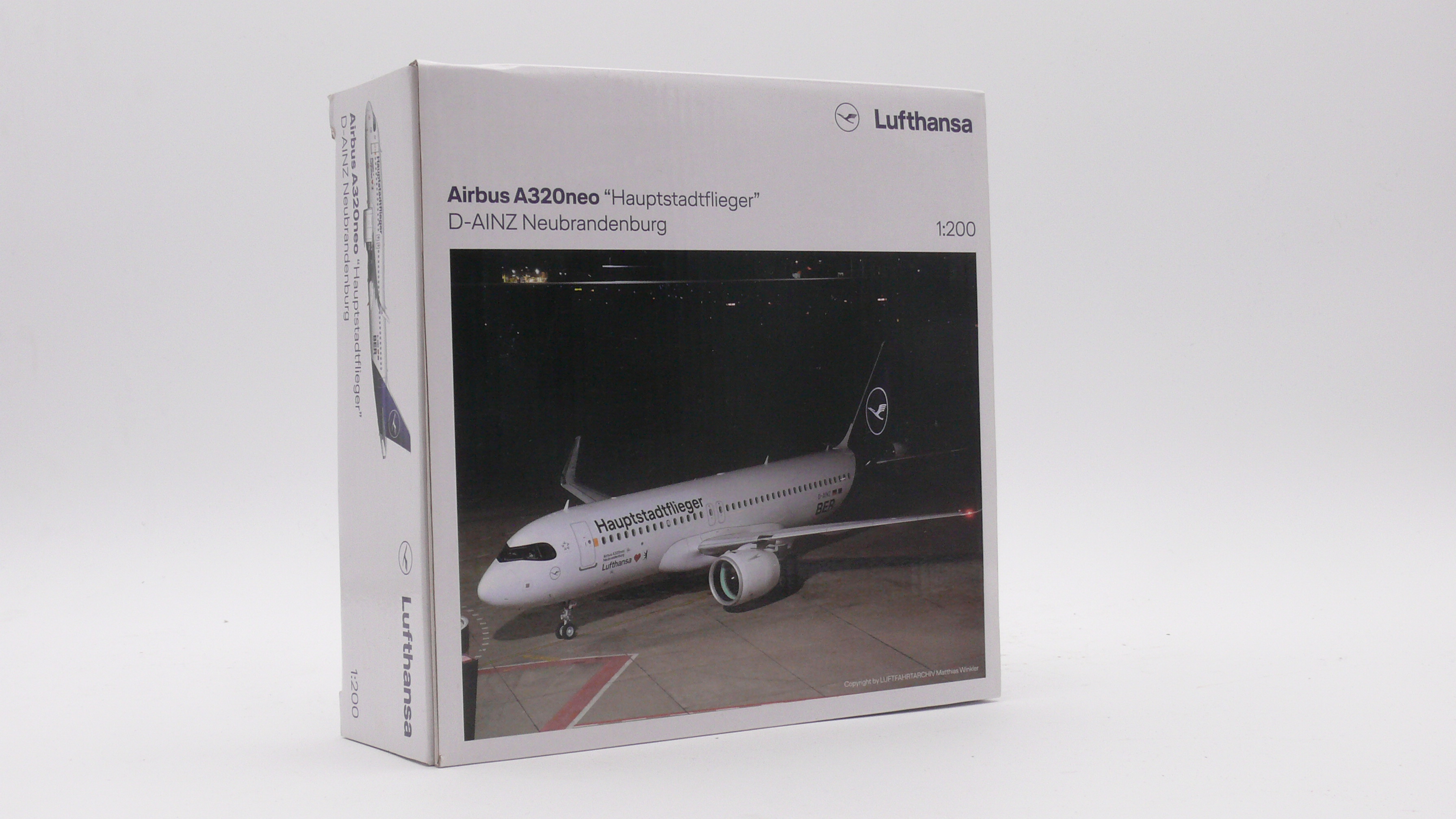 Herpa 571302 Airbus A320neo Lufthansa "Hauptstadtflieger ...